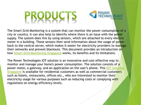Ppt Iot Solution Singapore By Power Technologies Powerpoint Presentation Id 11809211
