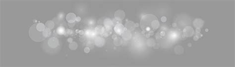 Light Abstract Glowing Bokeh Lights Light Bokeh Effect Isolated Christmas Background From