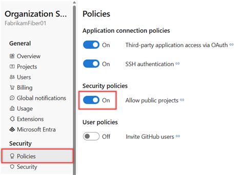Изменение видимости проекта на общедоступную или частную Azure Devops Services Microsoft Learn
