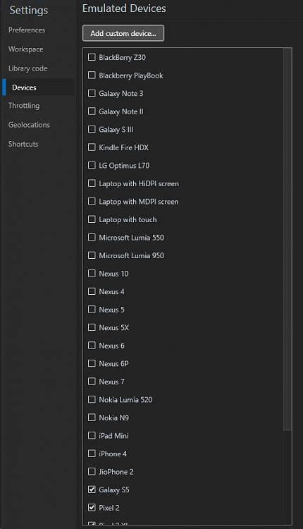 How Can I Enable Emulation Of Another Browser In Chromium Edge Solved Windows 10 Forums