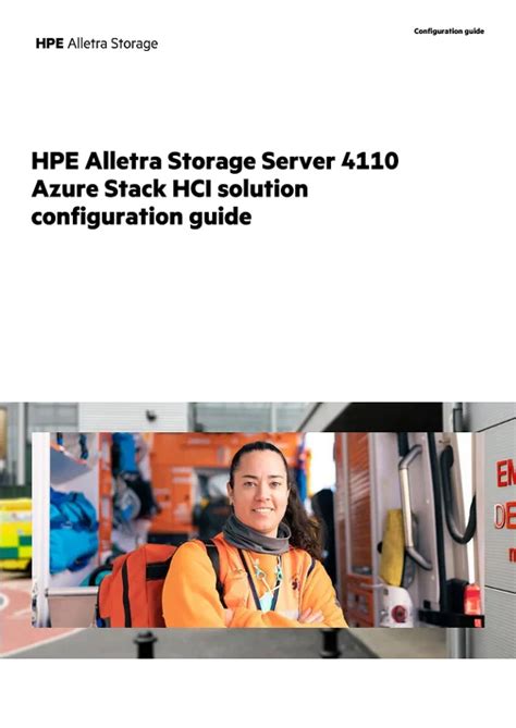 hpe alletra storage server 4110 azure stack hci solution configuration