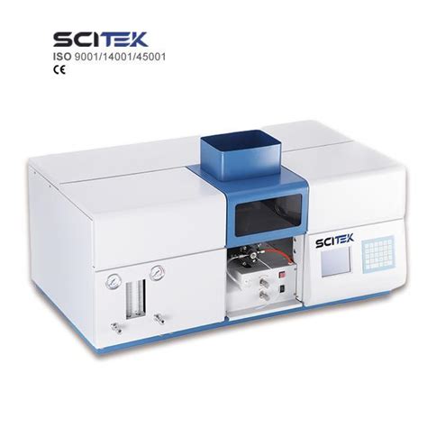 Scitek Atomic Absorption Spectrophotometer 190 900nm Built In Computer Data Processing Atomic
