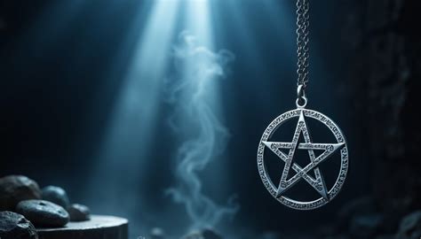 Free Mystical Pentacle Pendant Image Pentacle Silver Mystical