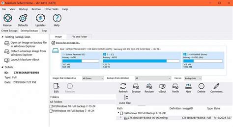 Macrium Reflect Home How To Remove The Schedule My Backupxml Solved