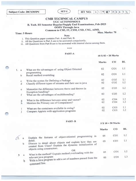 Oops Through Java Pdf