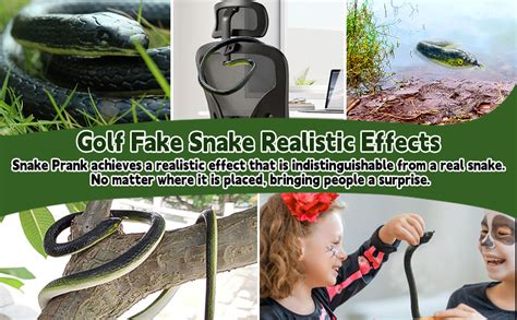 Vibbang Snake Prank With String Clip Realistic Fake Snake Prank