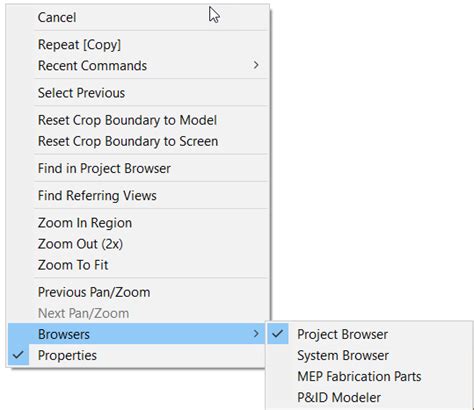 project browser autodesk community