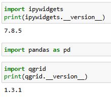 Cannot Import Qgrid In Python Stack Overflow
