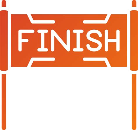 Finish Icon Style 21761956 Vector Art At Vecteezy
