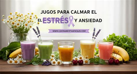 Jugos Relajantes Para Calmar El Estrés Y Ansiedad