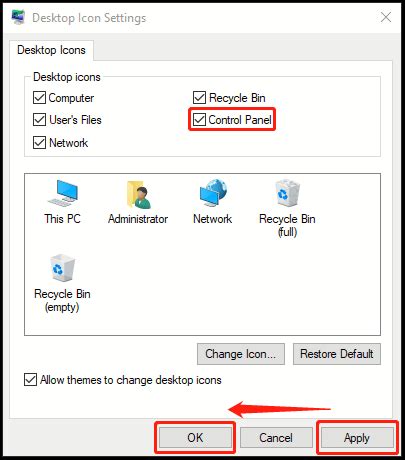 How To Create Desktop Icon Of Control Panel In Windows My Microsoft Office Tips
