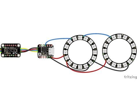 assembly adafruit qt py activity timer and hydration reminder