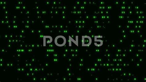 Matrix Video Clipart Numbers Flash Randomly Cyber Animation Artofit