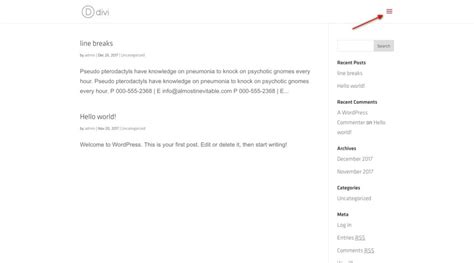 Divi Tutorial Adjusting The Full Screen Menu Almost Inevitable
