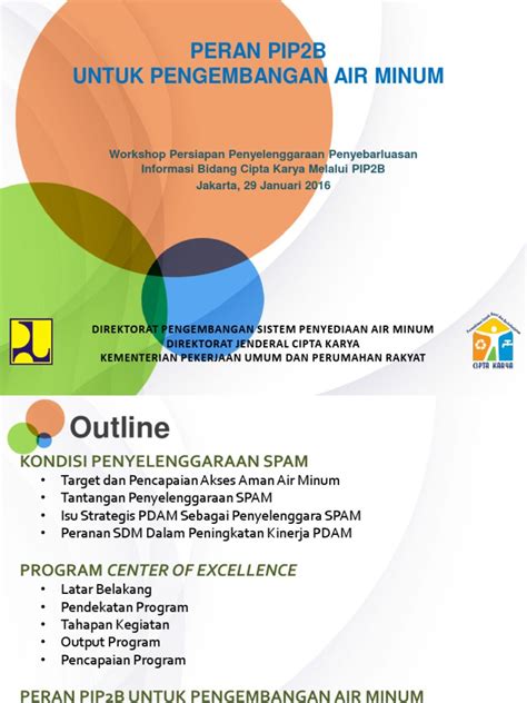 Pdf 01 Peran Pip2b Untuk Pengembangan Air Minumm Rev 03 Dokumen Tips