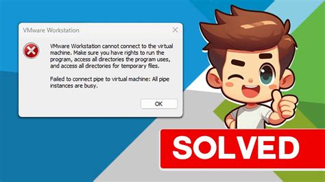 How To Fix Vmware Workstation Cannot Connect To The Virtual Machine Youtube