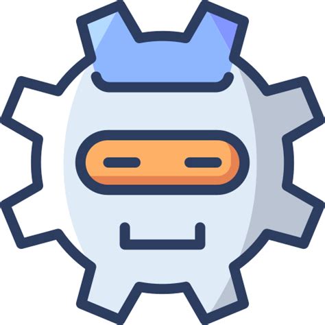 Automated Generic Outline Color Icon