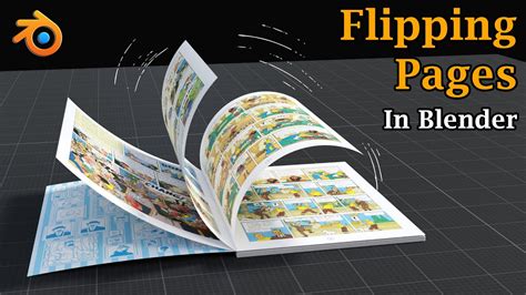 Flipping Pages Animation In Blender Easy Step By Step Tutorial Books Magazines Diaries