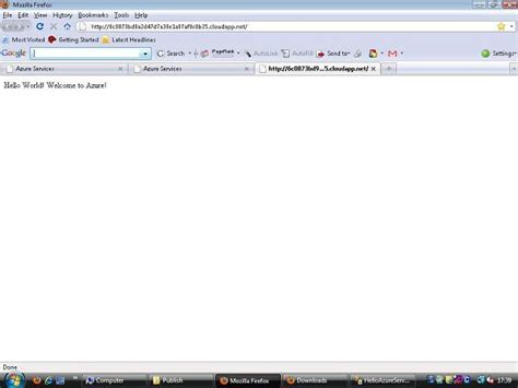 Hello Windows Azure CodeProject