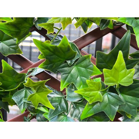 Bauhaus България Декоративна Pvc ограда с изкуствено озеленяване Хармония