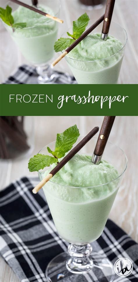 Frozen Grasshopper Drink Recipe