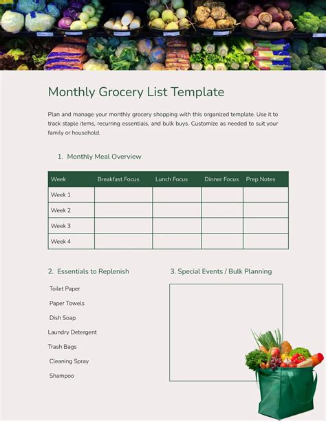 Plantilla De Lista De Compras Excel Plantillas De Listas De Precios