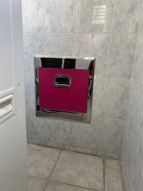 Hdb Stainless Steel Bin Chute Hopper Lazada Singapore