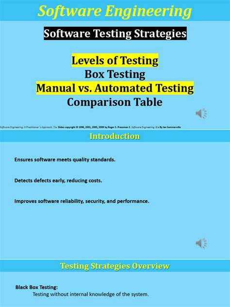 Software Testing Strategiesp Pdf Software Testing Unit Testing