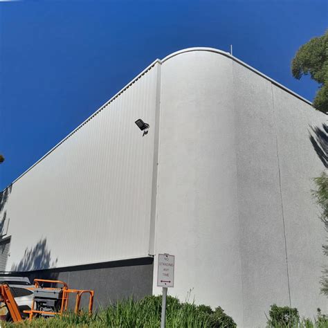 Warehouse Wind Damaged Cladding Swiftly Repaired Build Technics Pty Ltd