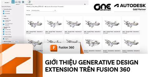 Giới Thiệu Generative Design Extension Trên Fusion 360 Onecadvn Best Cad Solutions