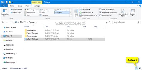 Change Folder View Layout In Windows Tutorials