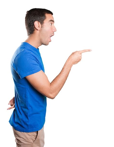 Page 7 Young Man Pointing Sideview Images Free Download On Freepik