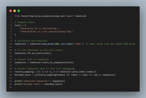 How Do You Use Tensorflow S Tf Keras Preprocessing For Tokenizing Text