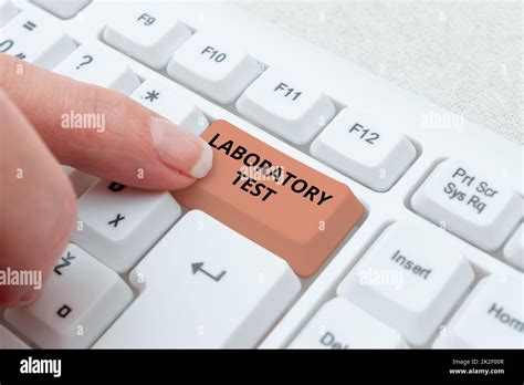 Handwriting Text Laboratory Test Concept Meaning Determination Of A