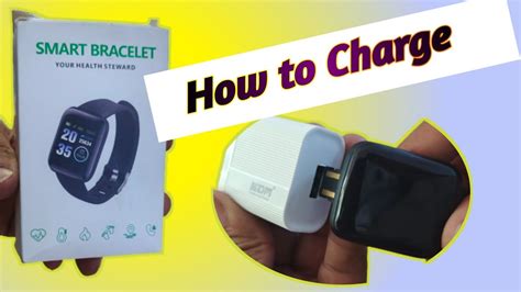 How To Charge Smart Watch Smart Bracelet Youtube