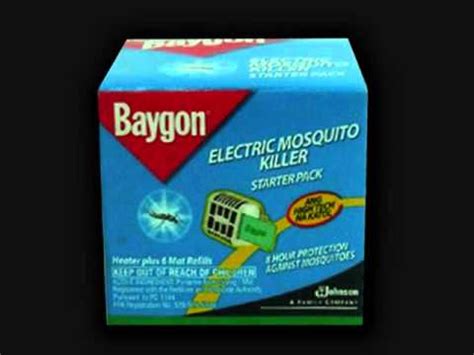 Baygon Electric Mosquito Killer Laminated Mat Silver Rose Hardware