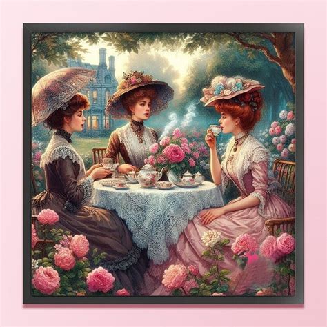 Full Embroidery Eco Cotton Thread 11ct Printed Girl Cross Stitch Kit