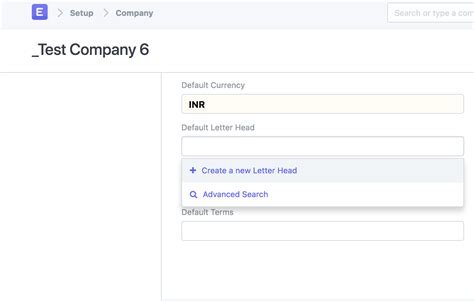 Company Wise Default Letter Head · Issue 14579 · Frappeerpnext · Github