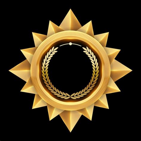 Premium Vector Vector Drawing Of The Order Of The Medal In The Shape