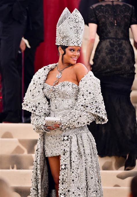 Rihannas Met Gala Dresses All Her Past Looks From Fashions Biggest