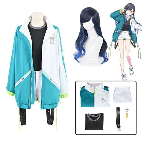 Shiraishi An Cosplay Project Sekai Colorful Stage Feat Vivid Bad Squad Cosplay Costume Jacket