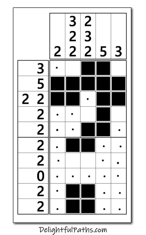 How To Solve A Nonogram Delightful Paths
