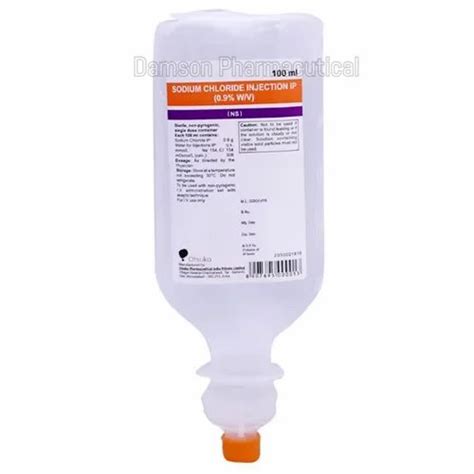 Hypertonic Sodium Chloride Injection Packaging Size 100 Ml At ₹ 100