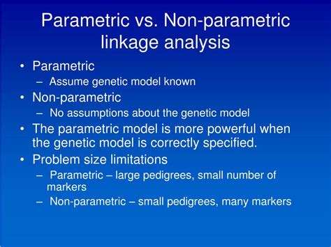 Ppt Linkage Analysis I Parametric Powerpoint Presentation Free