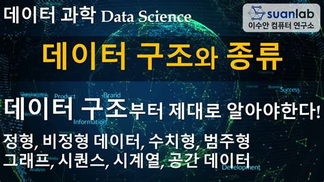 데이터 구조와 종류 data structure and type youtube