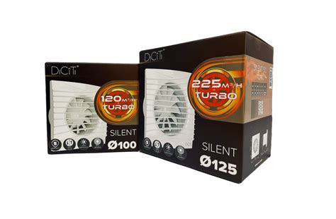 Новинка 🔥 Мощные вентиляторы DICITI серии SILENT TURBO