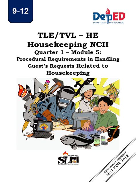 Slm Q1 Module 5 Housekeeping Pdf Learning Teachers