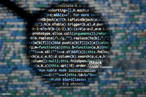 Foto De Código Java Script Real Desenvolvendo Tela Conceito De
