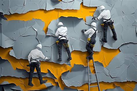 Premium Photo Businessman And Construction Technological Innovation