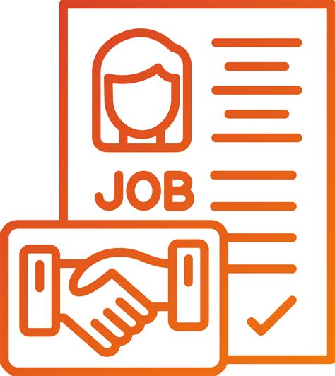Employment Contract Icon Style 21666944 Vector Art At Vecteezy
